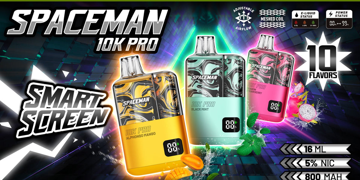 SpaceMan 10K Pro by Smok Disposable Vape — VC