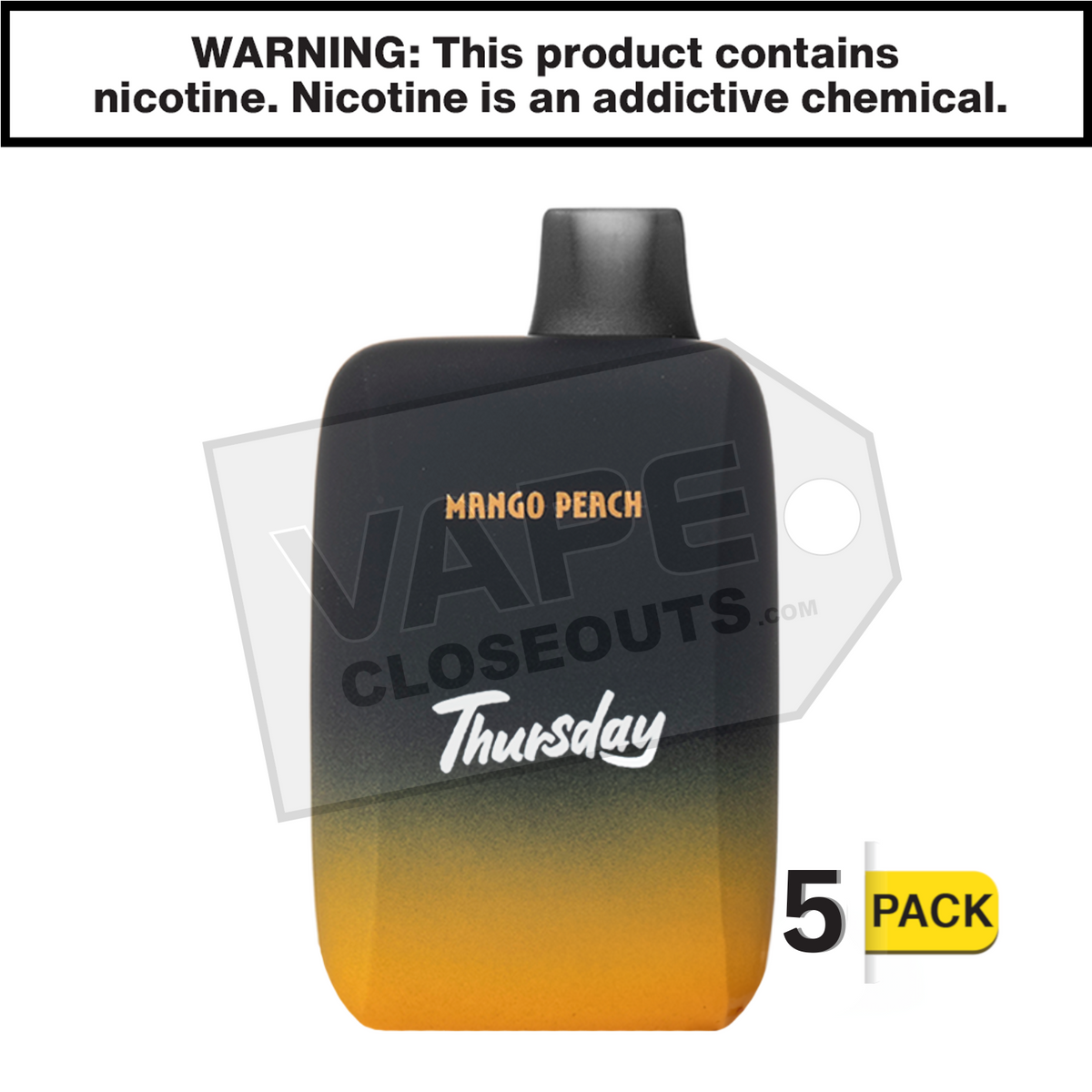 Mango Peach Thursday 30K Disposable Vape — VC