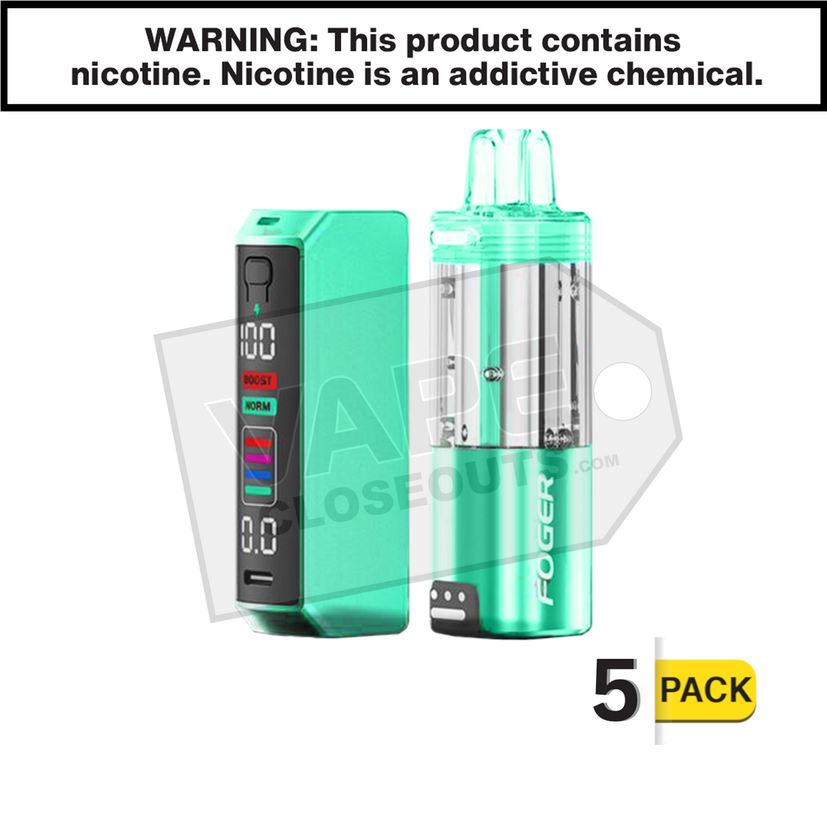 Miami Mint Foger Switch Pro Starter Kit Disposable Vape — VC