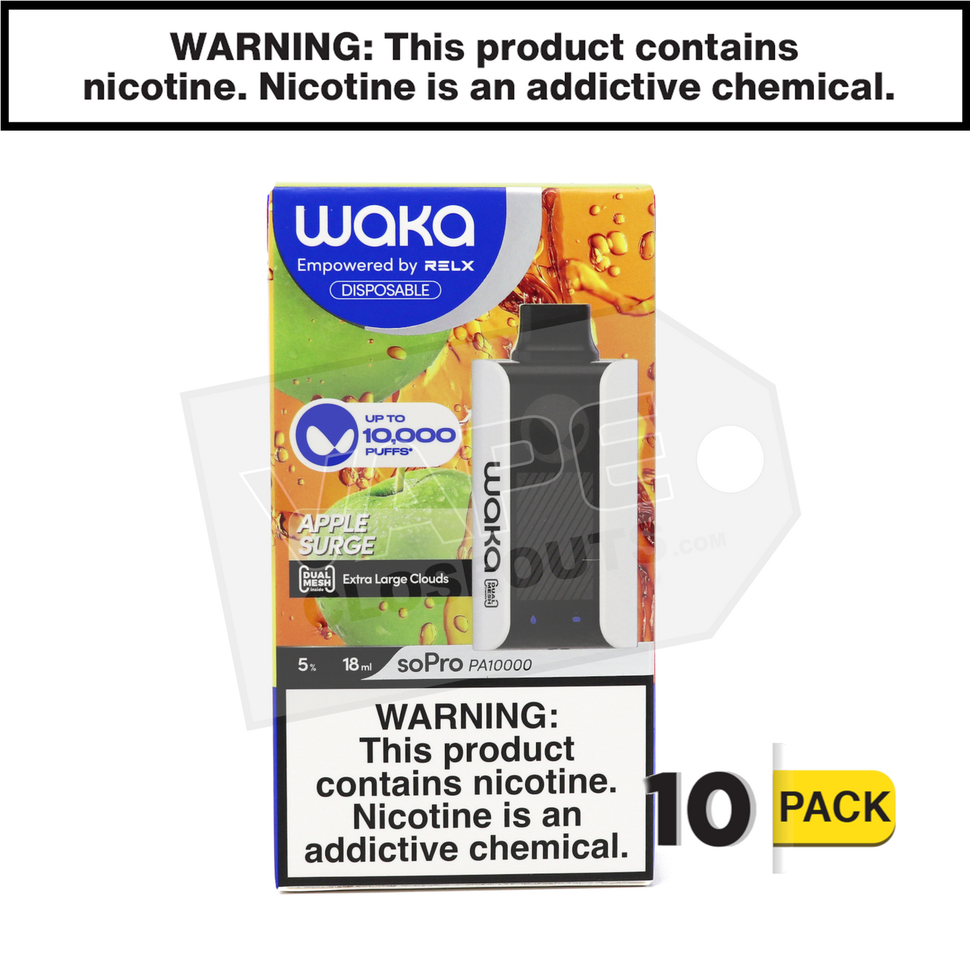 Apple Surge WAKA soPro PA10000 Disposable Vape — VC
