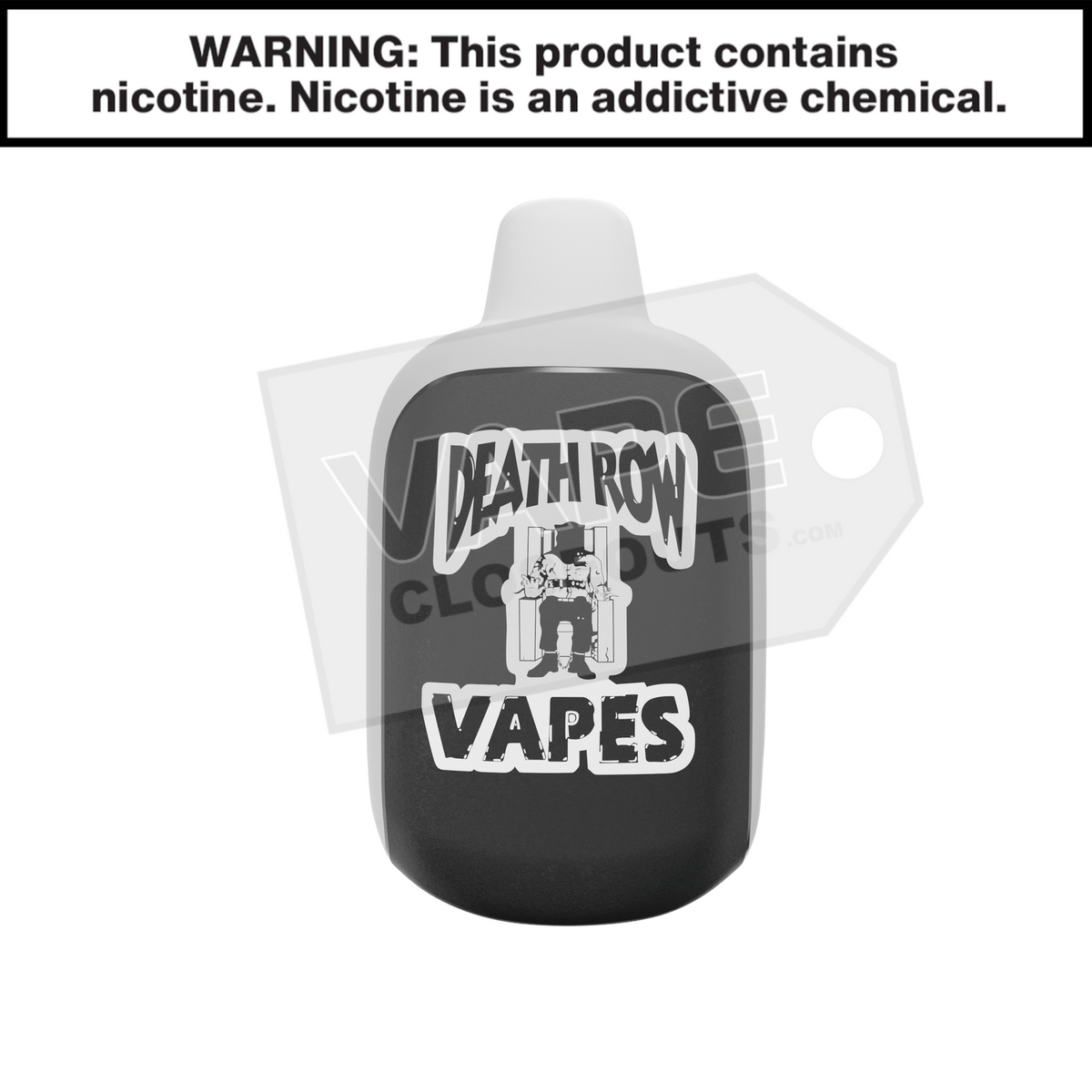 Clear Death Row Vapes | SNOOP DOGG — VC