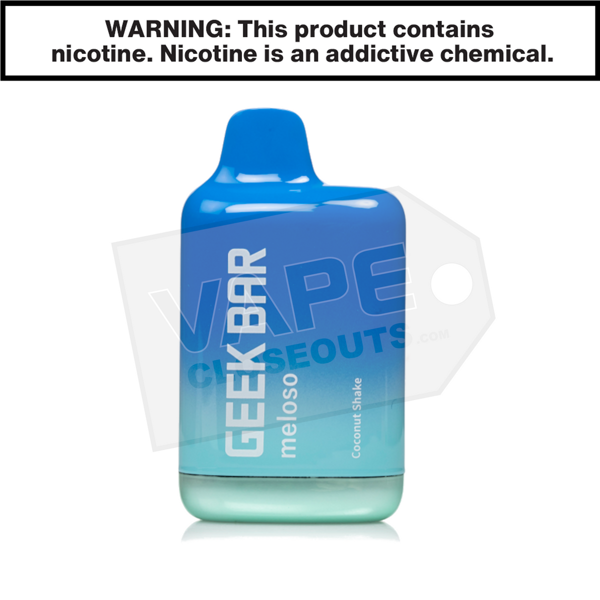 Coconut Shake Geek Bar Meloso Max Disposable Vape — VC