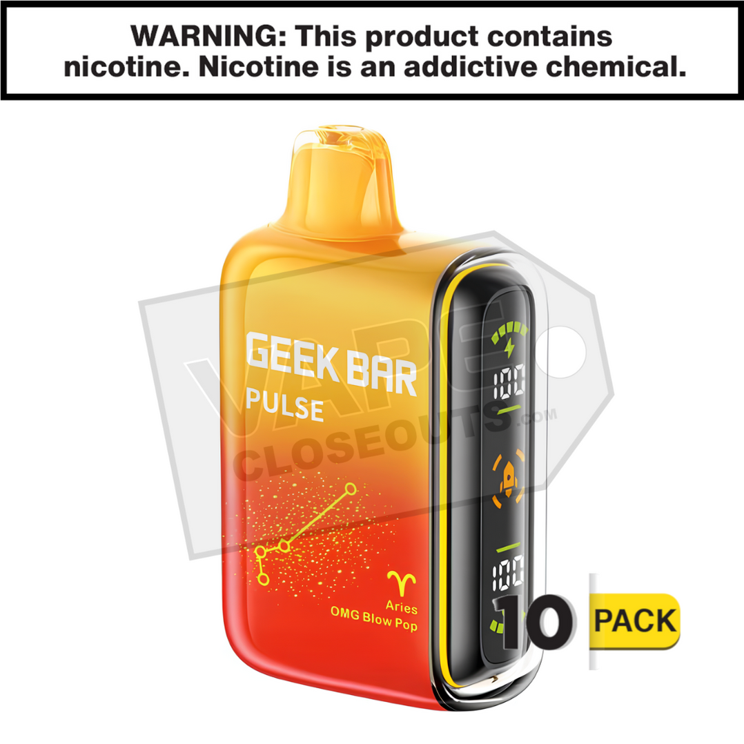 OMG Blow Pop Geek Bar Pulse Disposable Vape — VC