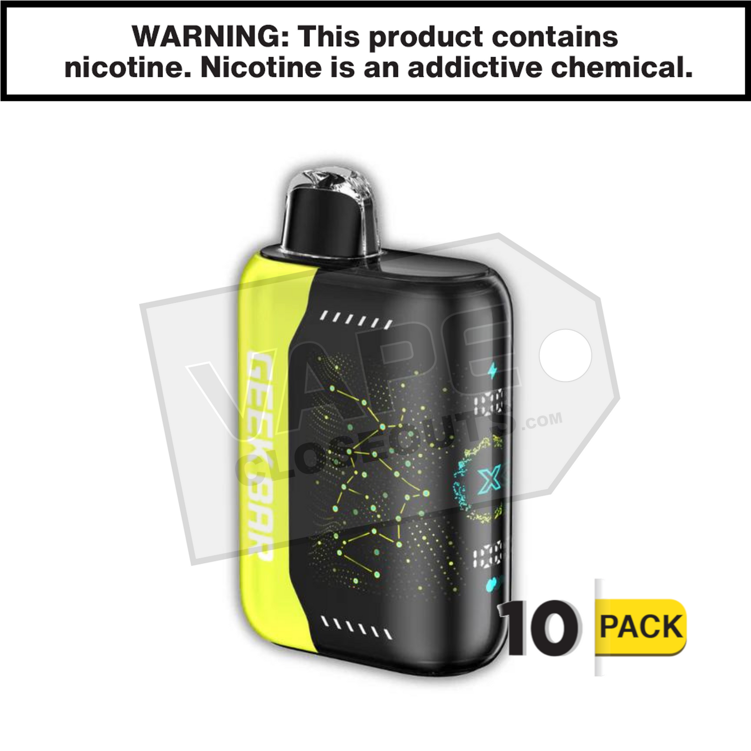 Lemon Heads Geek Bar Pulse X 25K Disposable Vape — VC