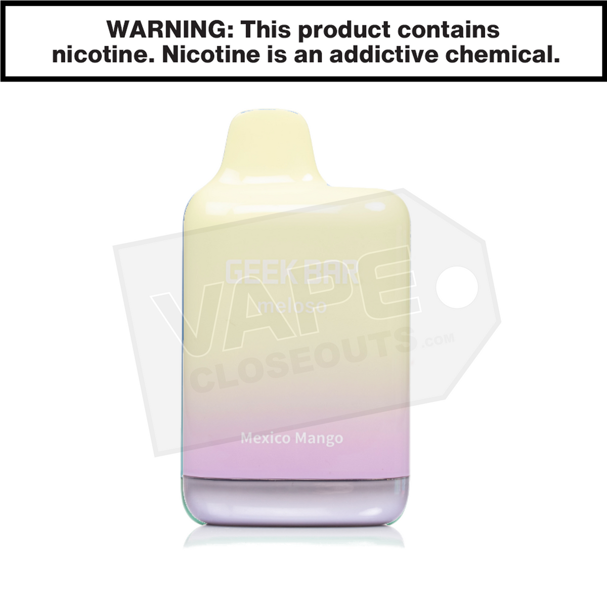 Mexico Mango Geek Bar Meloso Max Disposable Vape — VC