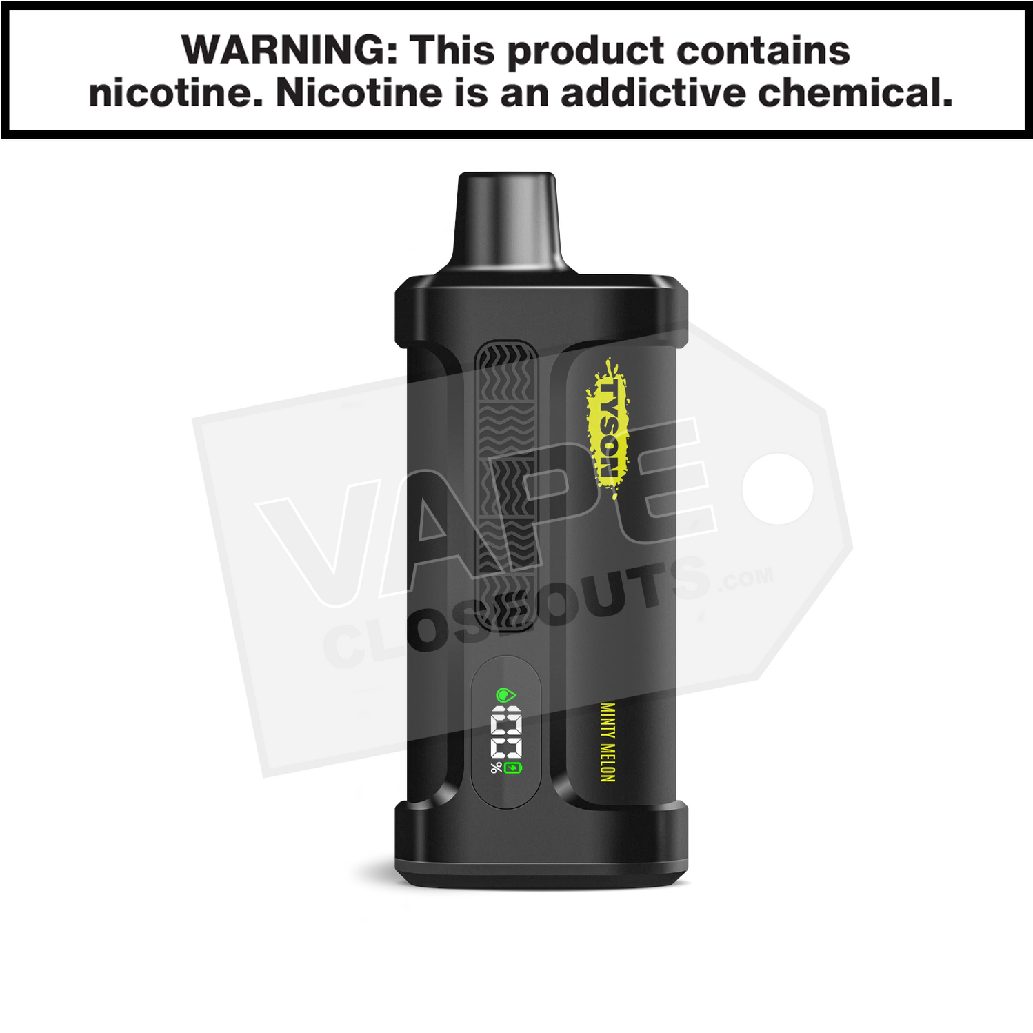 Minty Melon Tyson 2.0 Iron Mike 15,000 Puff Disposable Vape — VC