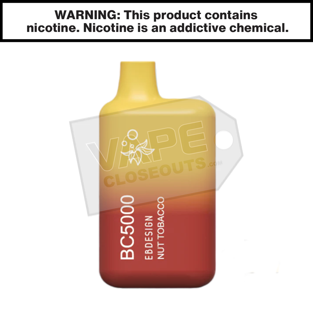 Nut Tobacco EBDESIGN | BC5000 Puff Elf Bar Disposable Vape