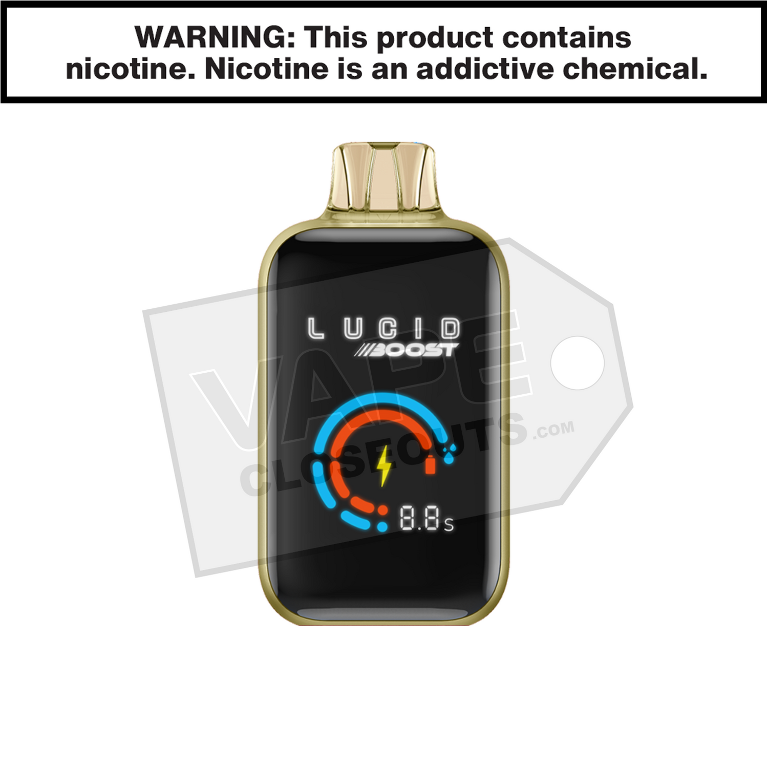 White Gummy Lucid Boost 20123 Disposable Vape — VC