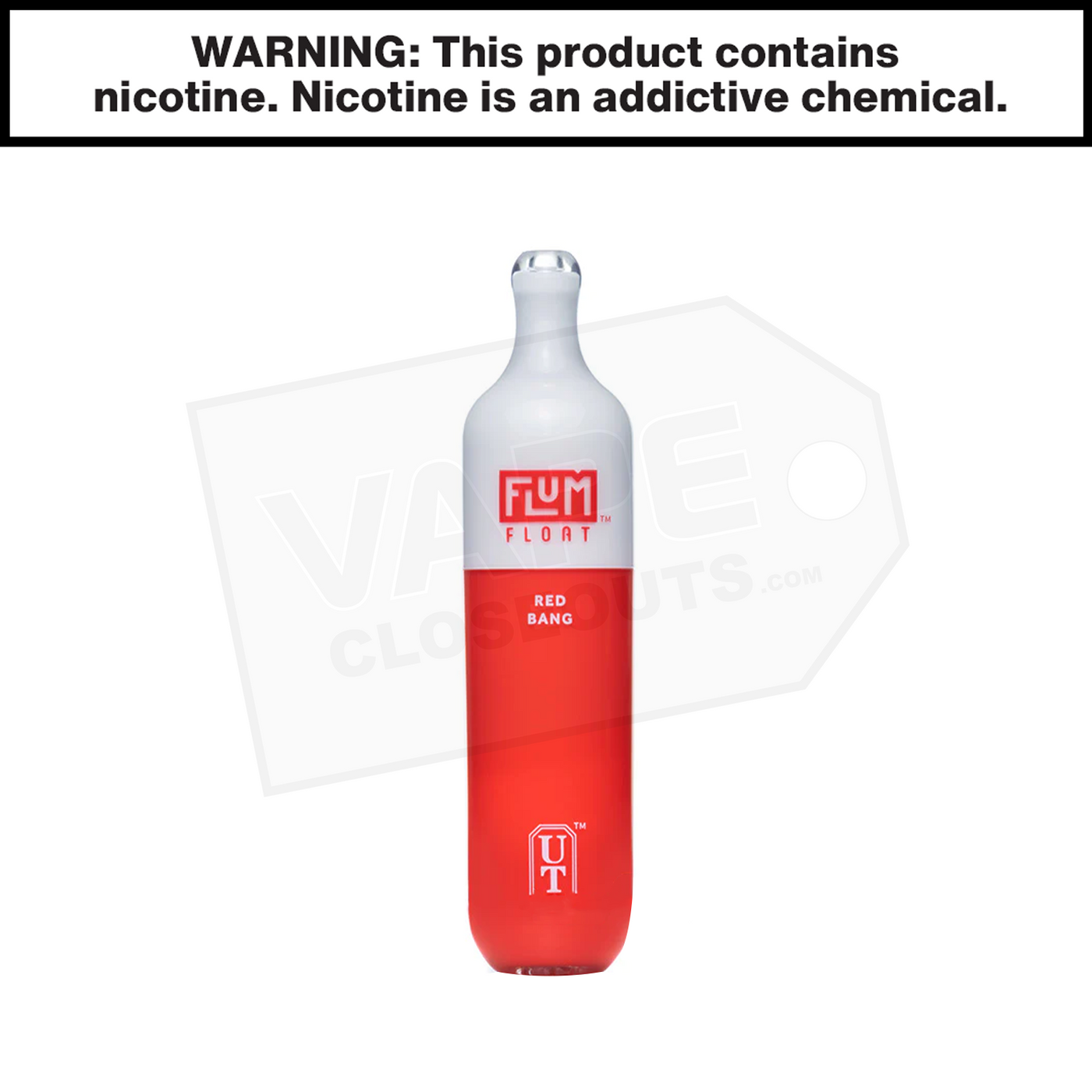Flum Float | Red Bang | 3000 Puffs Disposable Vape — VC