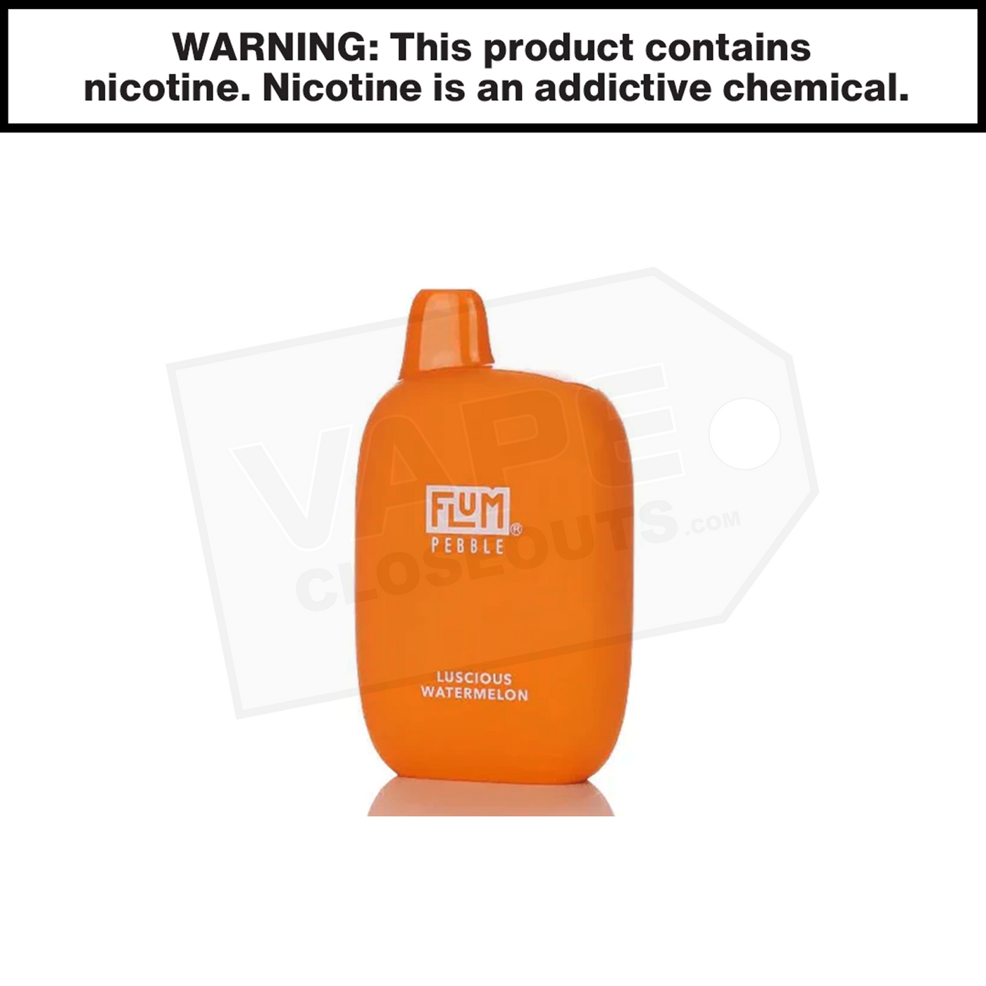 Flum Pebble | Luscious Watermelon | 6000 Puff Disposable Vape — VC